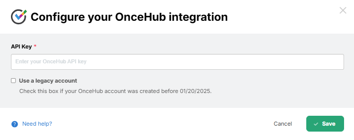 How to integrate OnceHub with my Calaméo account? – Calaméo Help Center