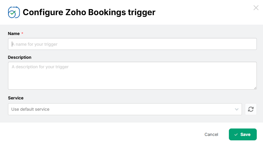 How to create and use a Zoho Bookings Trigger in my publication? – Calaméo Help Center